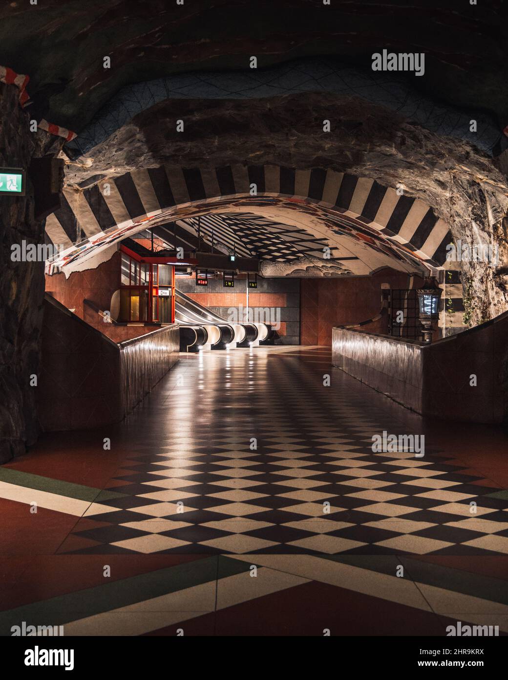 Slussen subway station stockholm hi-res stock photography and images ...