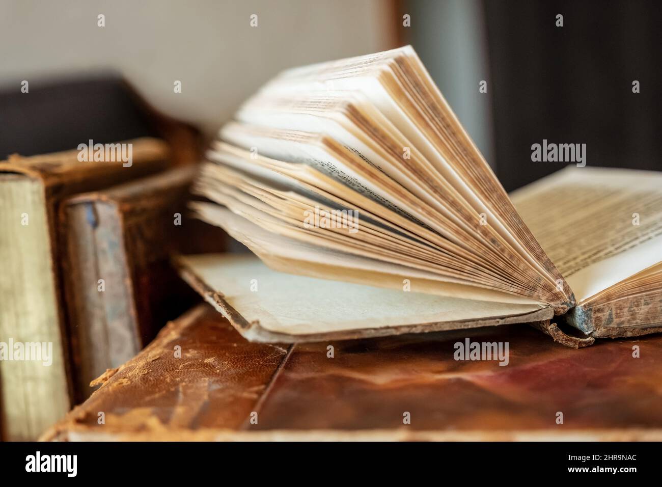 Back cover of old book hi-res stock photography and images - Alamy