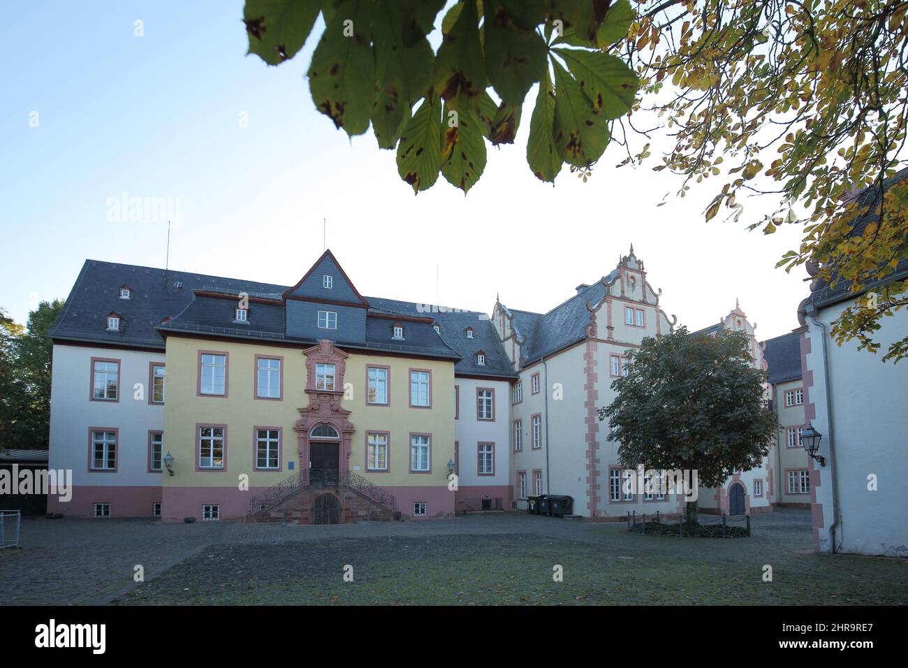 Student residence as part of the historic castle complex, Friedberg ...