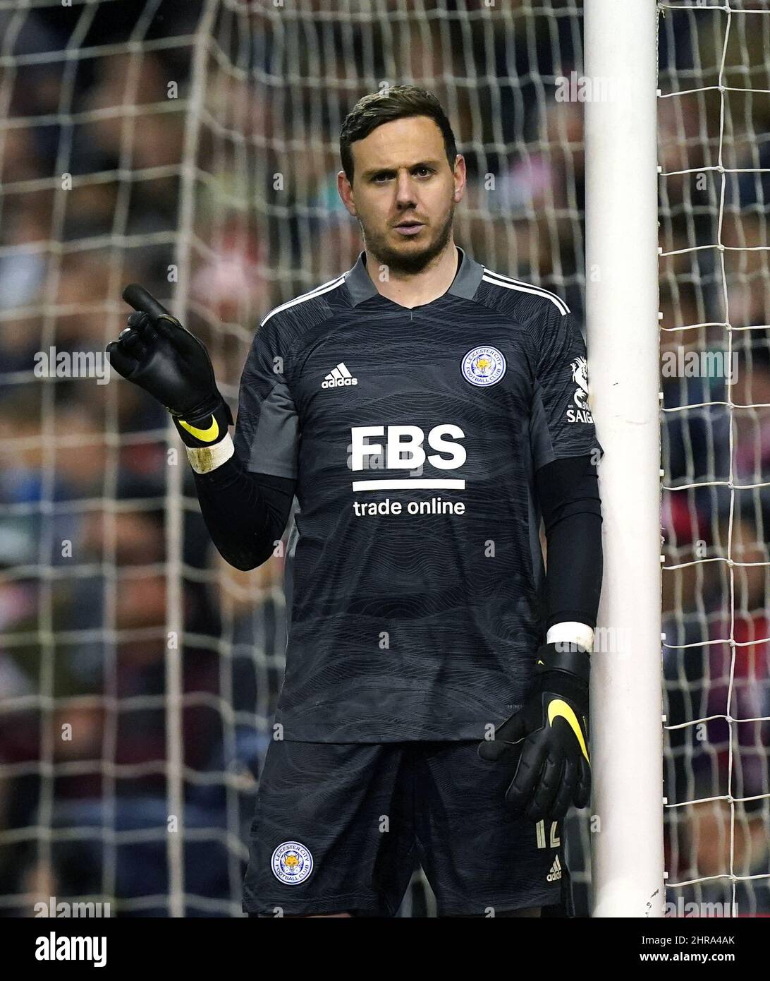 Leicester City goalkeeper Danny Ward during the Emirates FA Cup fourth ...