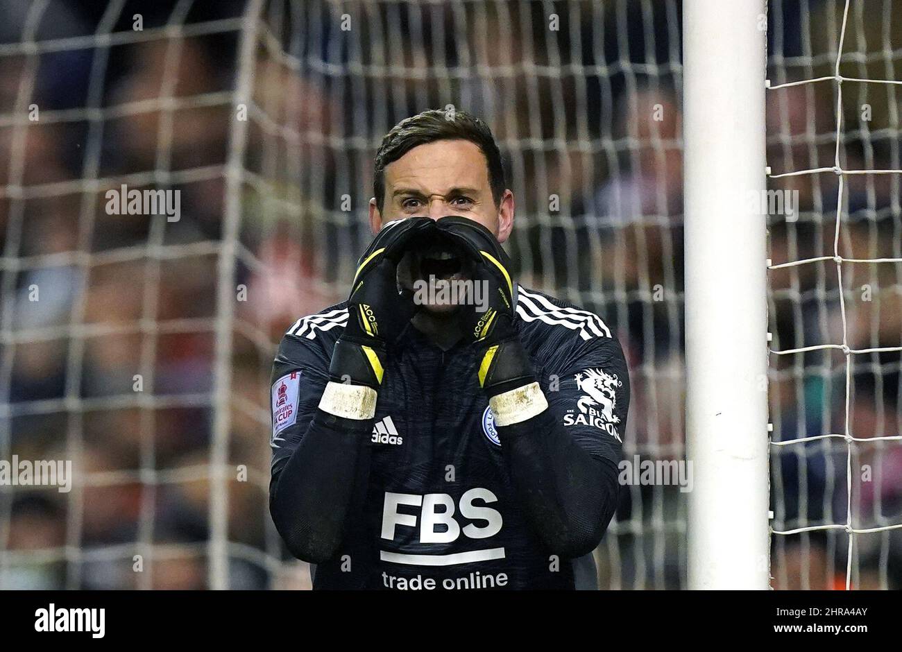 Leicester City goalkeeper Danny Ward during the Emirates FA Cup fourth ...