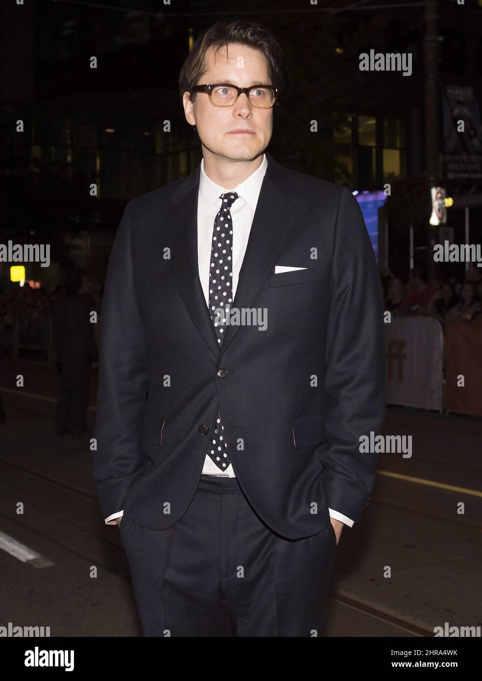 Director Adam Smith arrives on the red carpet for the new movie ...