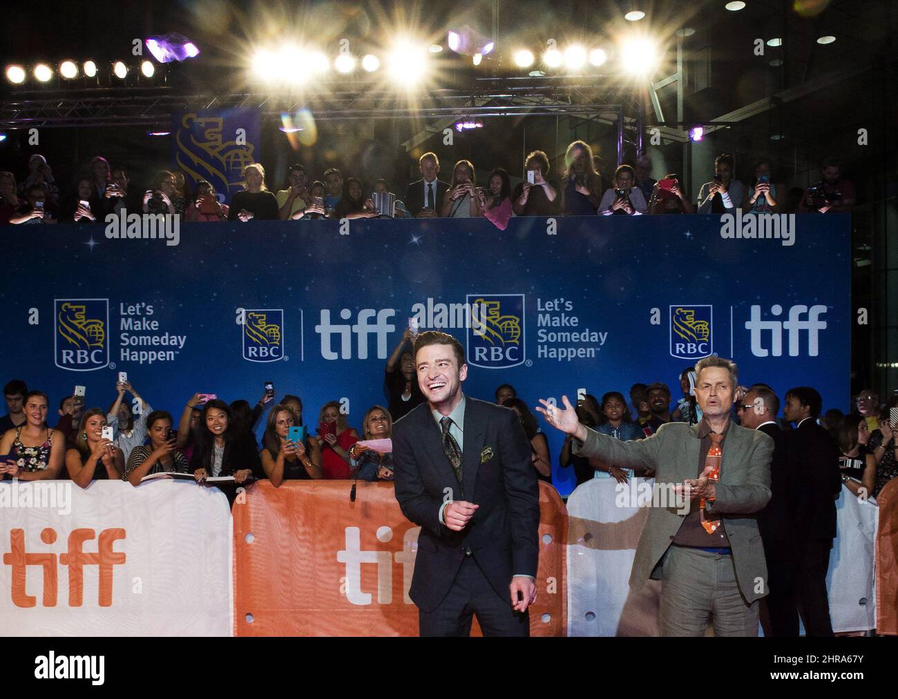 Actor and singer Justin Timberlake, left, and director Jonathan Demme ...