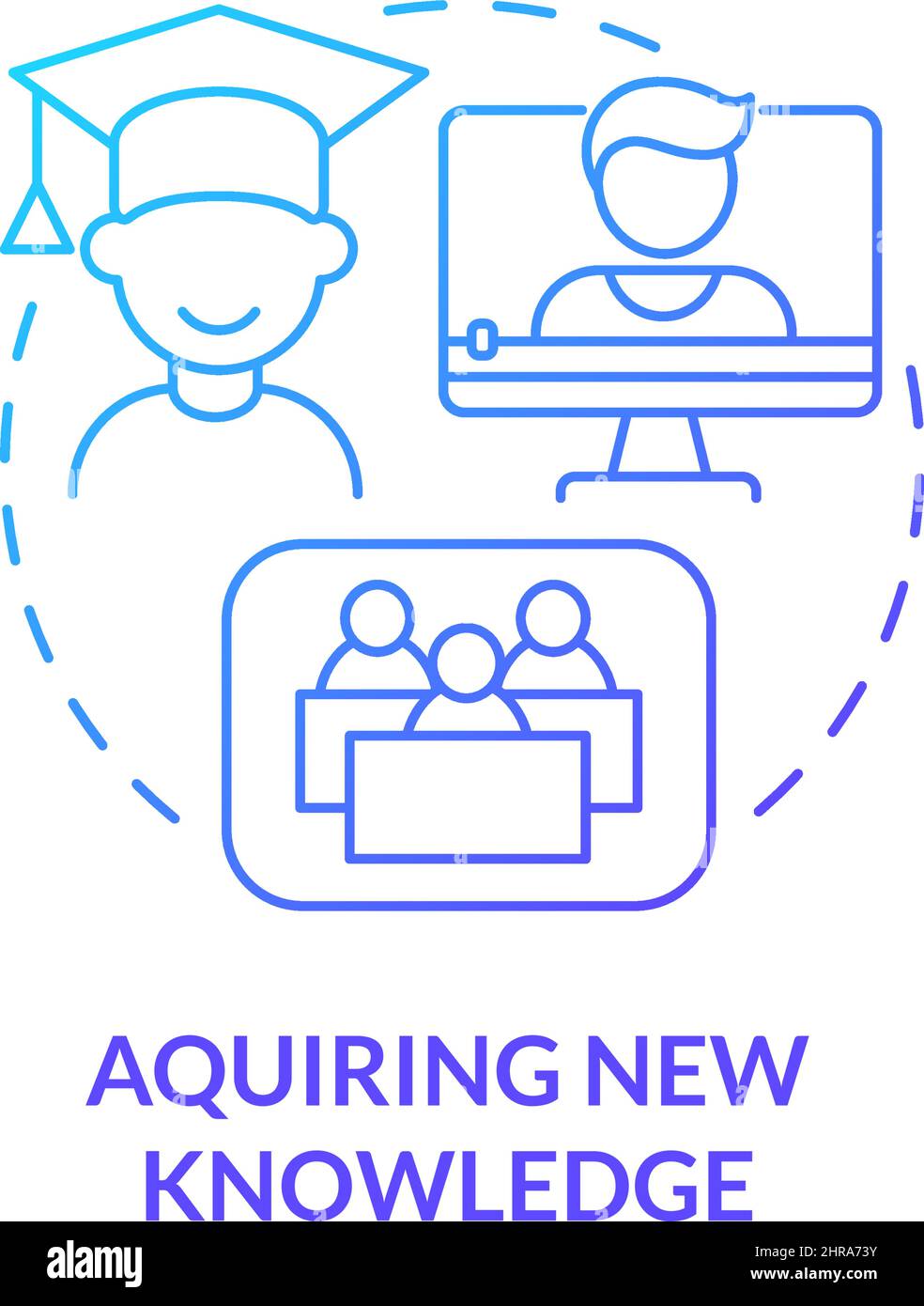 Acquiring of knowledge Cut Out Stock Images & Pictures - Alamy