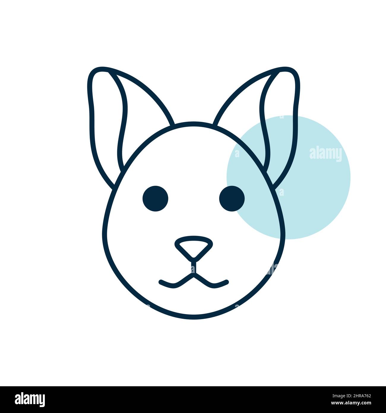 Cat isolated icon. Farm animal vector illustration. Agriculture sign ...