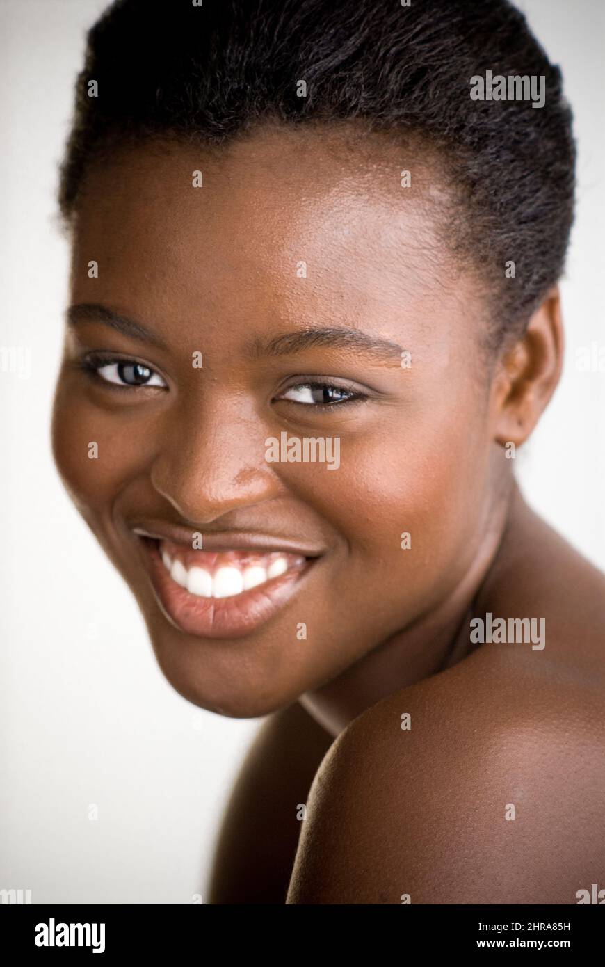 Woman Facing Forward Smile High Resolution Stock Photography and Images ...
