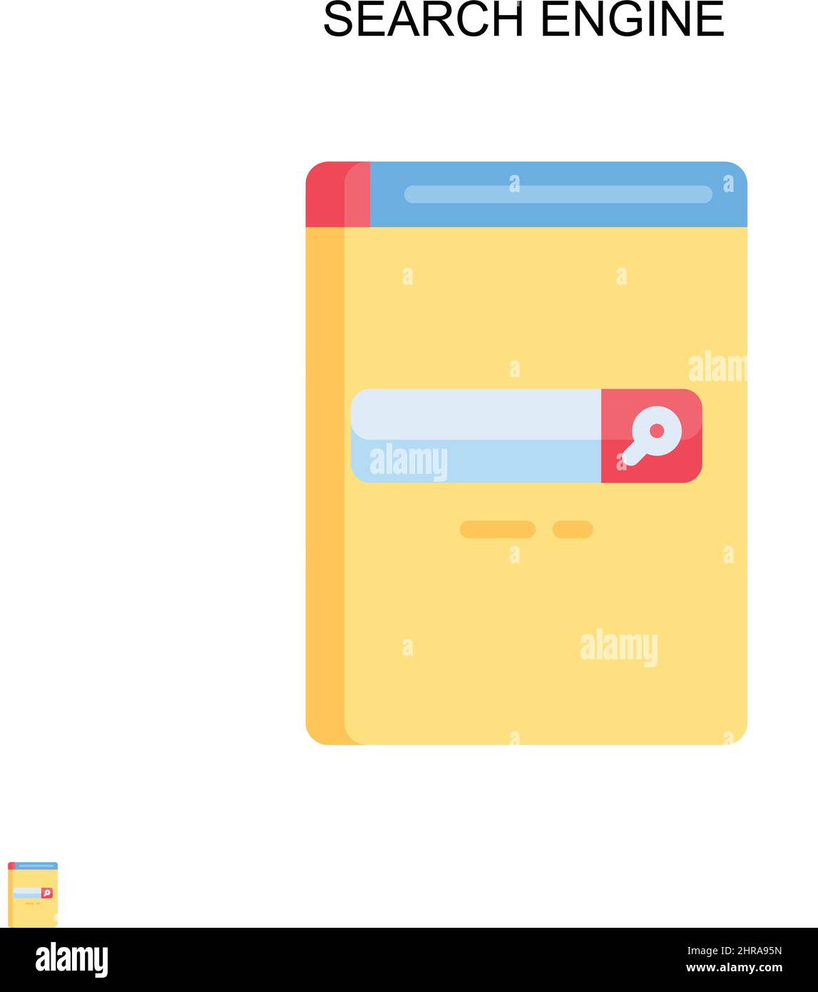 Web search icon Cut Out Stock Images & Pictures - Alamy