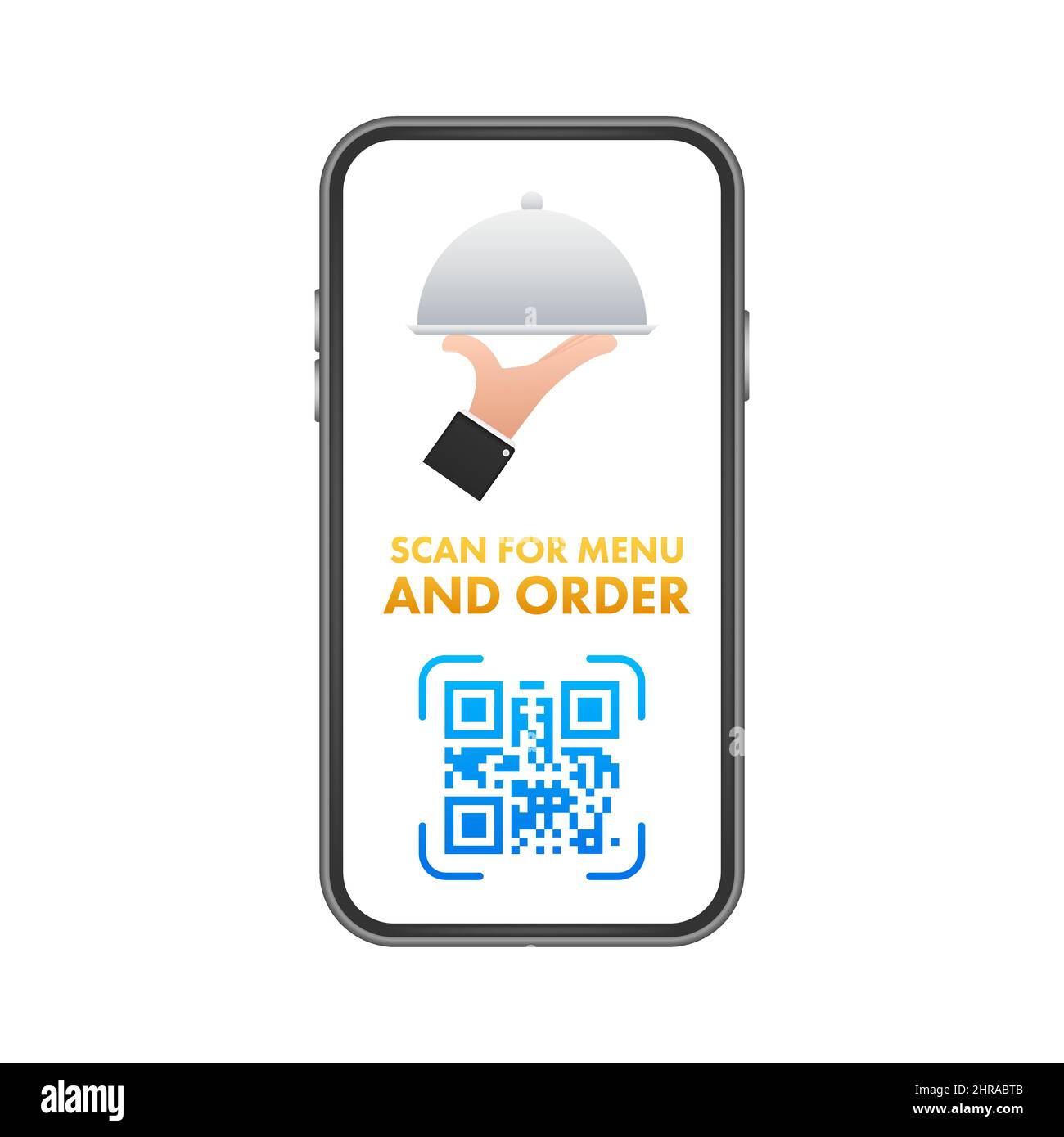 Qr code menu Stock Vector Images - Alamy