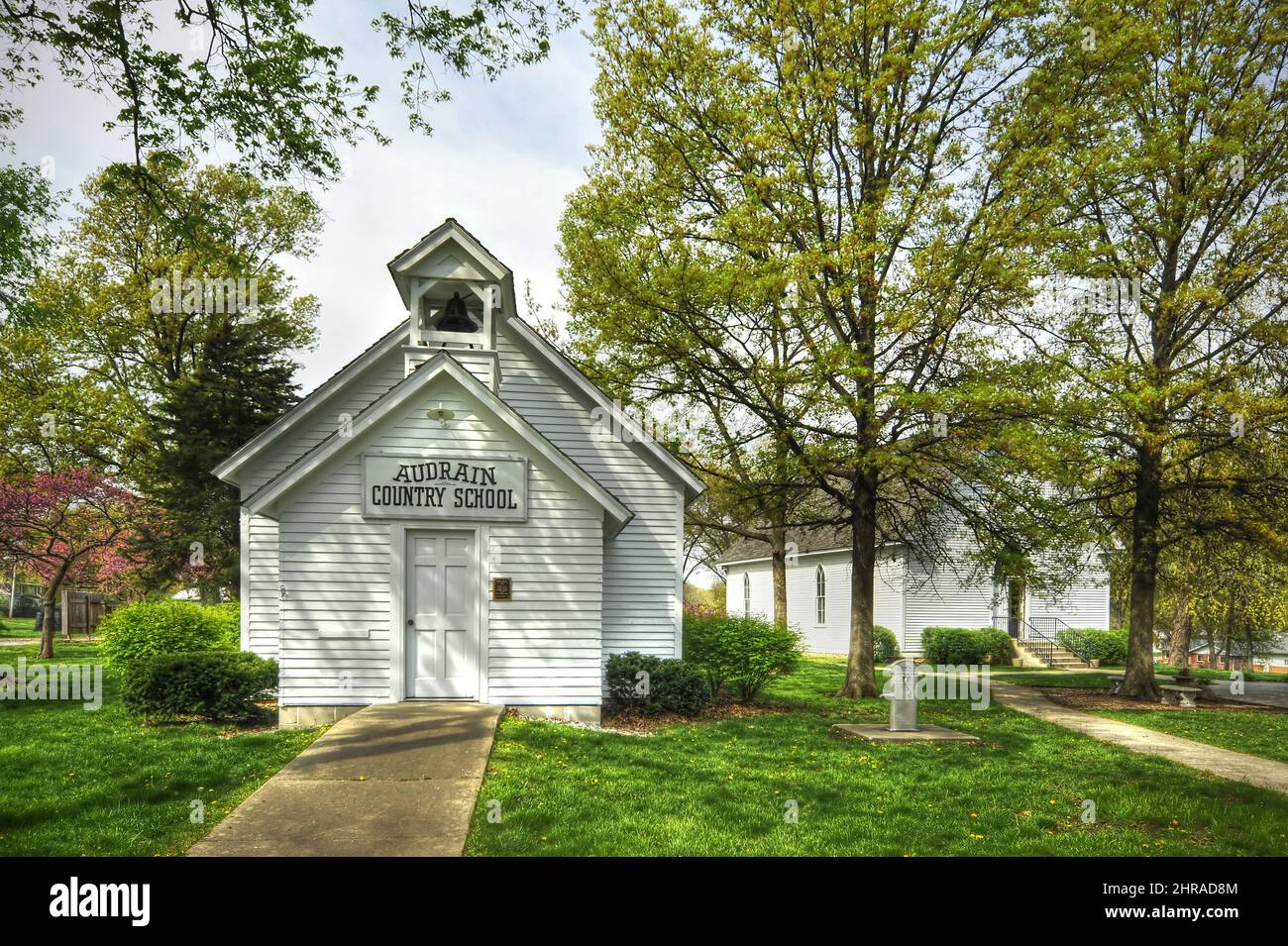 Old historic schoolhouse in Mexico, Missouri Stock Photo - Alamy