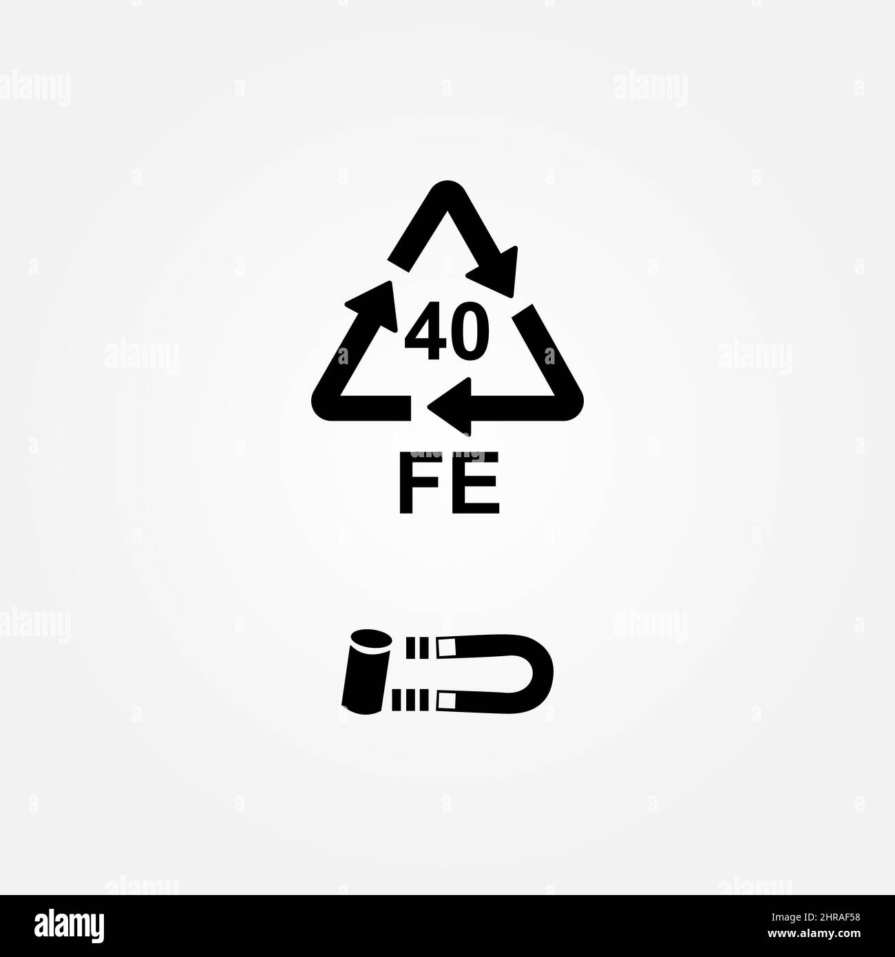 Möbius recycling logo Black and White Stock Photos & Images - Alamy