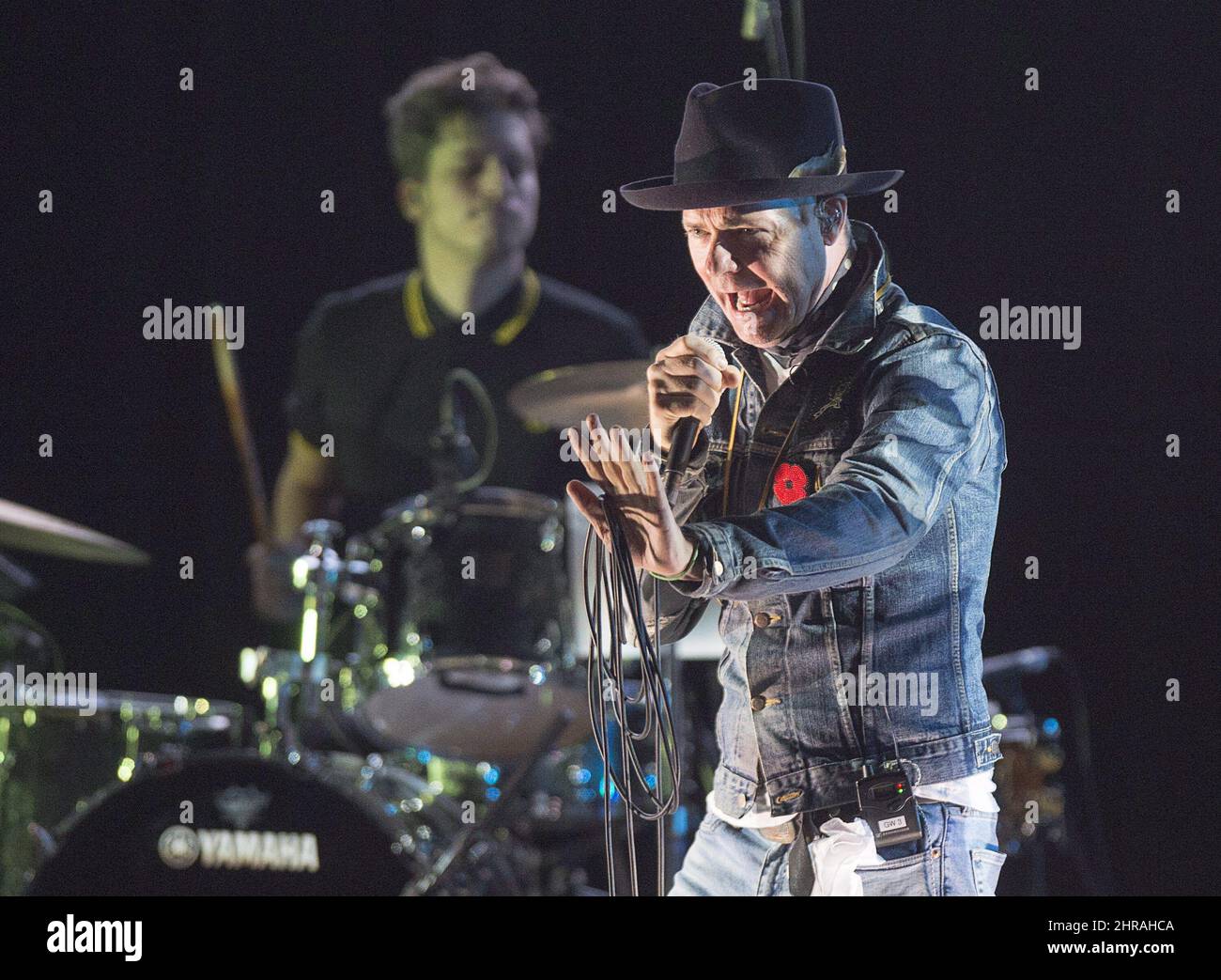 Gord Downie performs his solo project "Secret Path" at the Rebecca Cohn ...