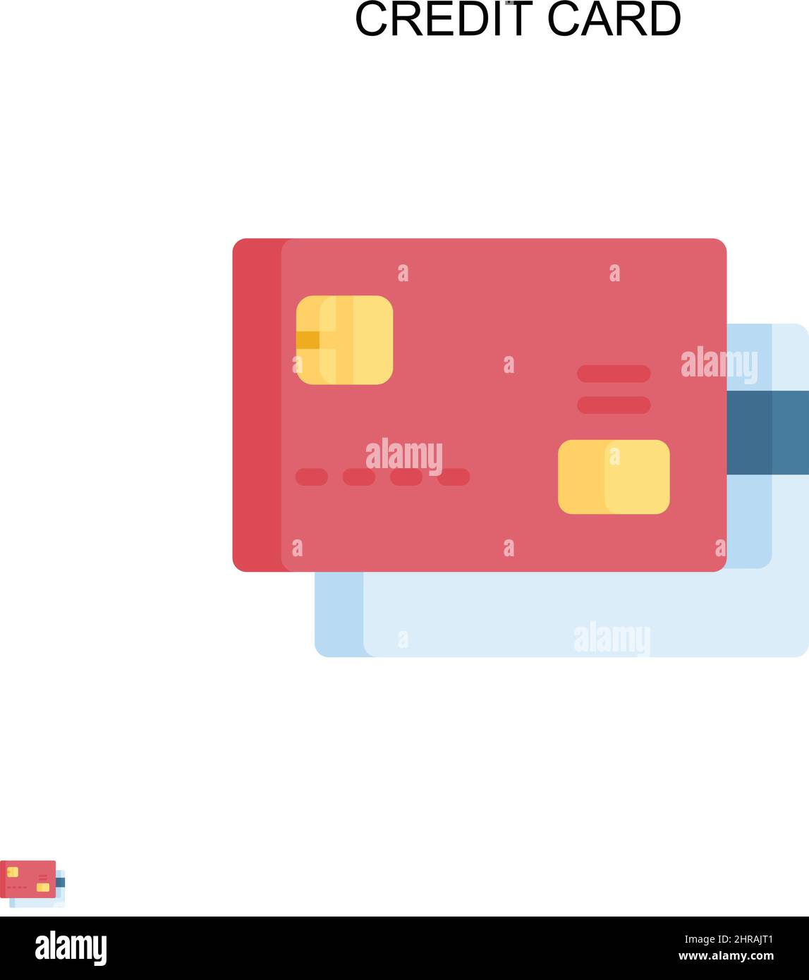 Credit card template Stock Vector Images - Alamy