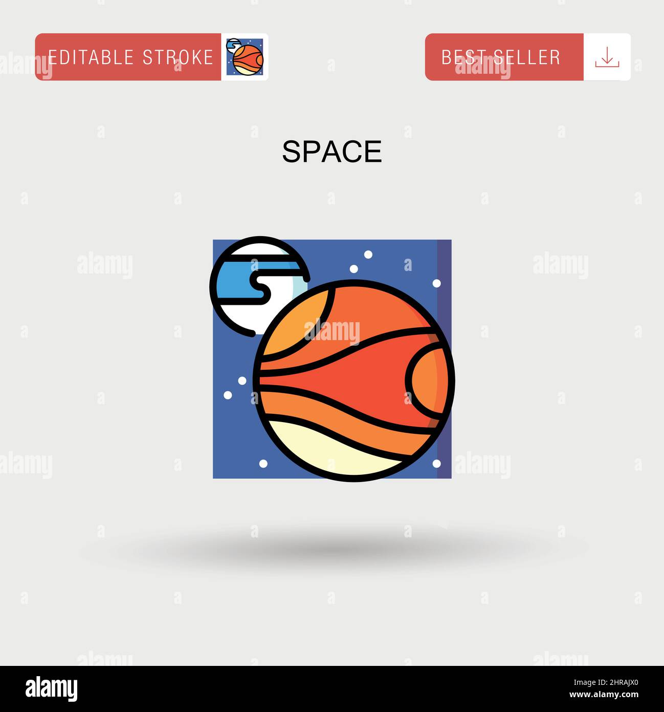 Deep outer space colorful Stock Vector Images - Alamy