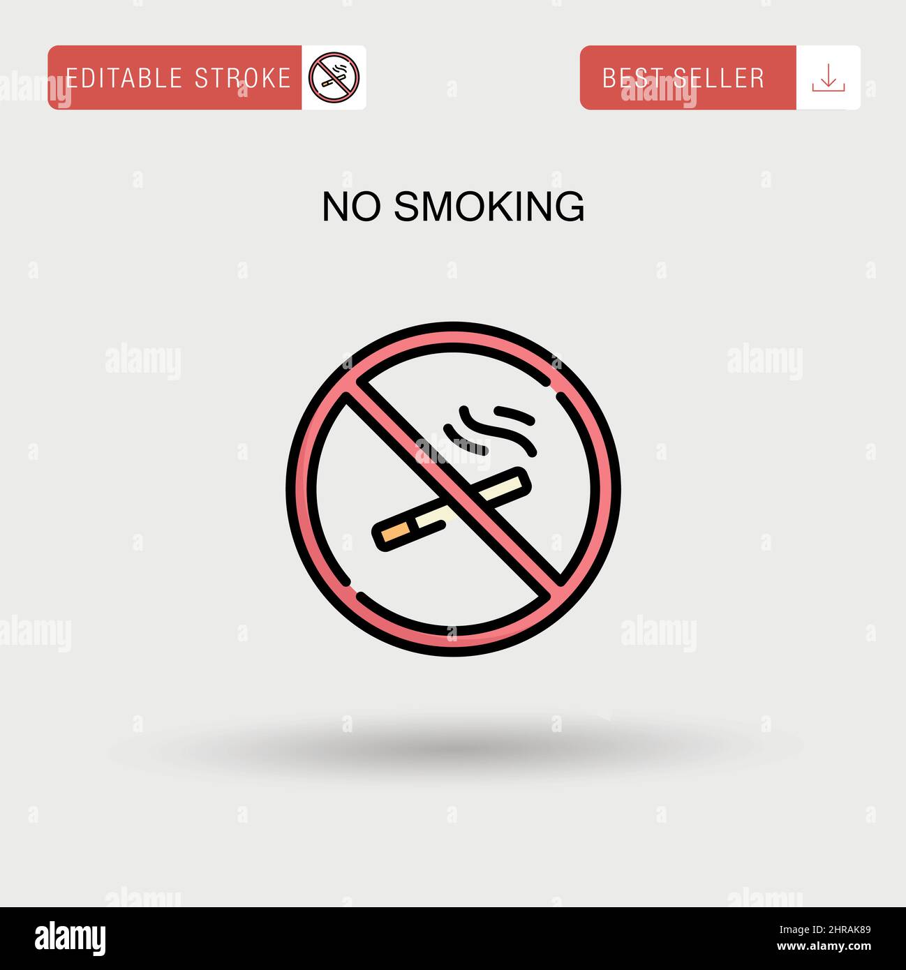 No smoking zone Stock Vector Images - Alamy