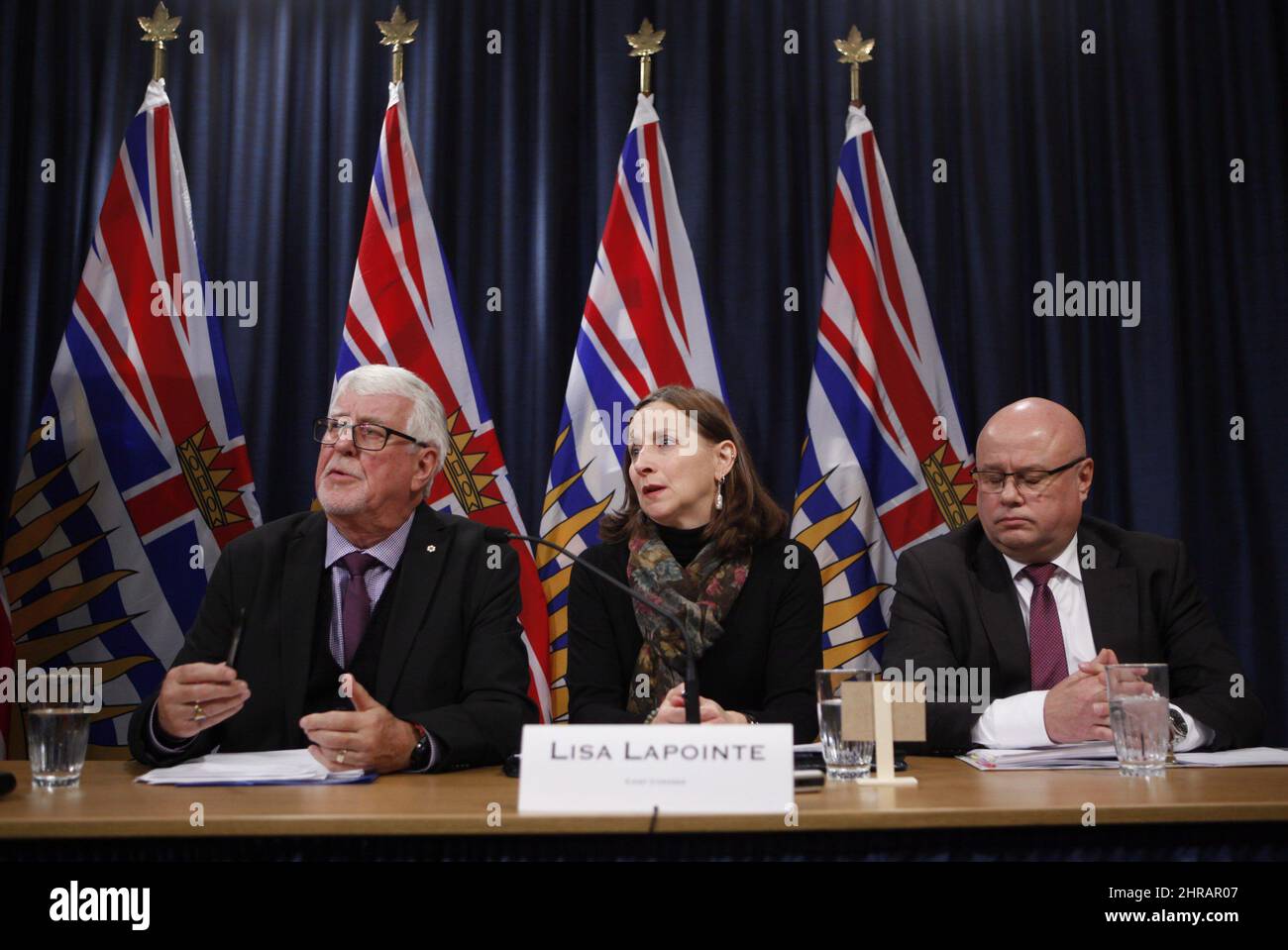 Provincial Health officer Dr. Perry Kendall, (left), Chief coroner Lisa ...