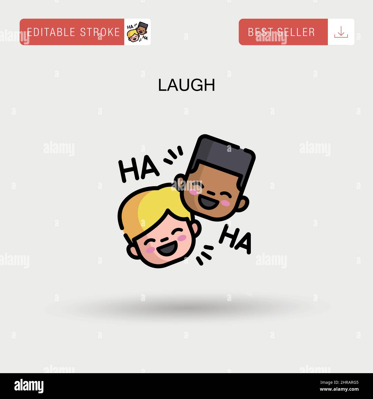 Laugh lifestyle Stock Vector Images - Alamy