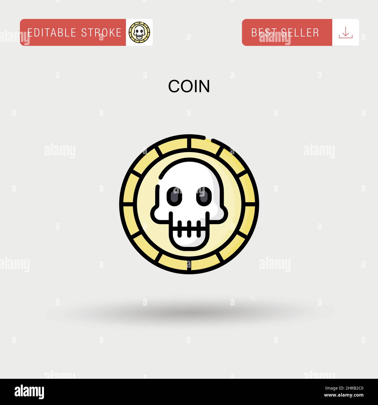 Euro coin stack Stock Vector Images - Alamy