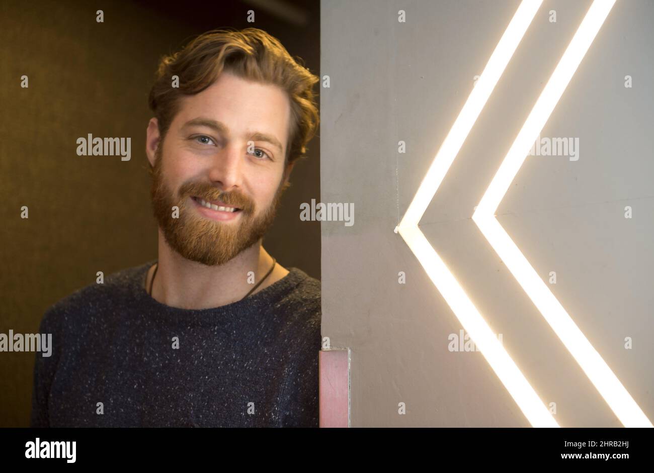 Jonathan Roy is shown during in an interview with The Canadian Press in ...