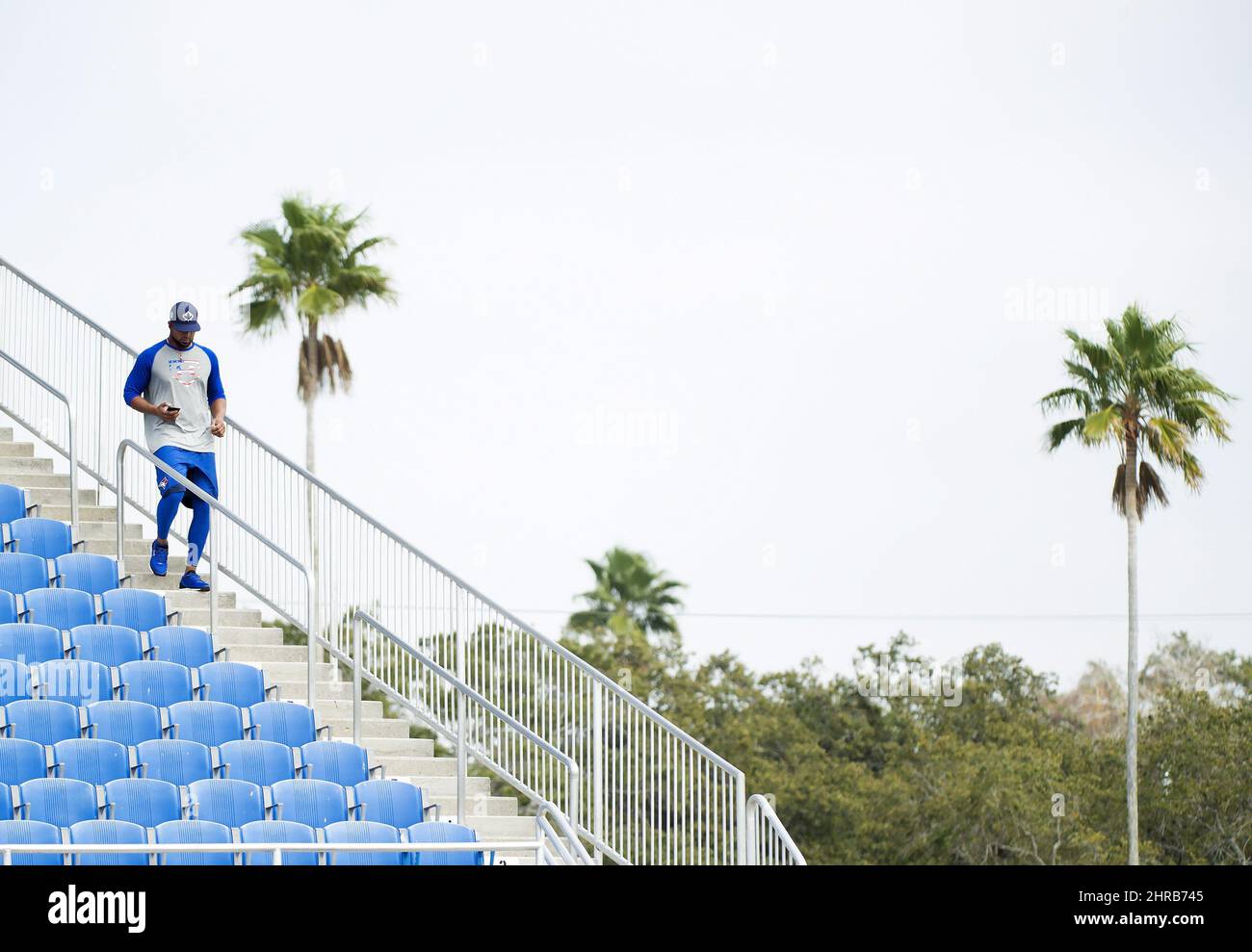 Toronto Blue Jays starting pitcher Francisco Liriano runs the stadiums ...
