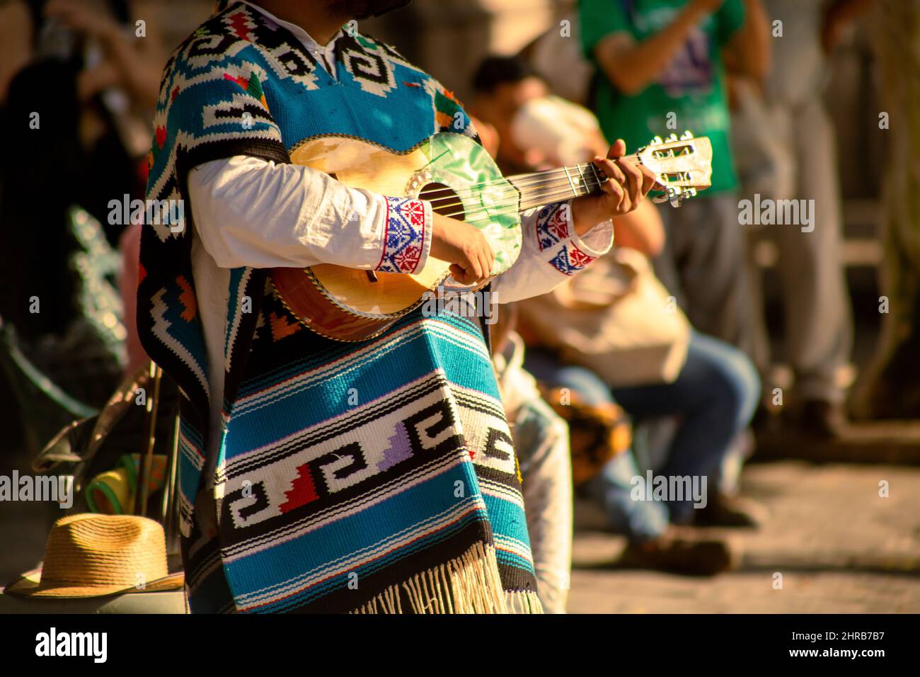 Playing on guitar and dancing outside hi-res stock photography and ...