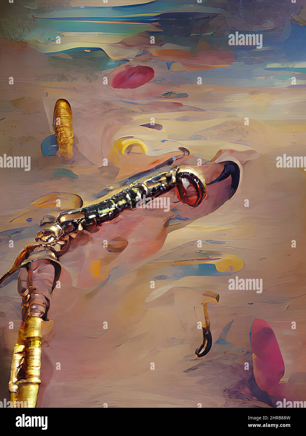 Clarinet painting hi-res stock photography and images - Alamy