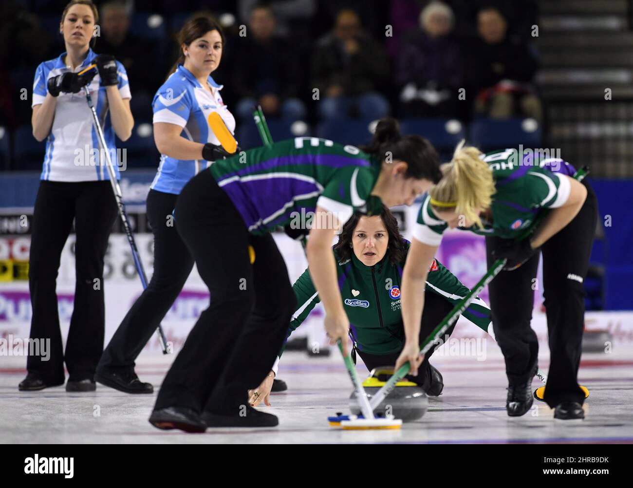 Prince Edward Island skip Robyn MacPhee delivers as they take on Quebec ...