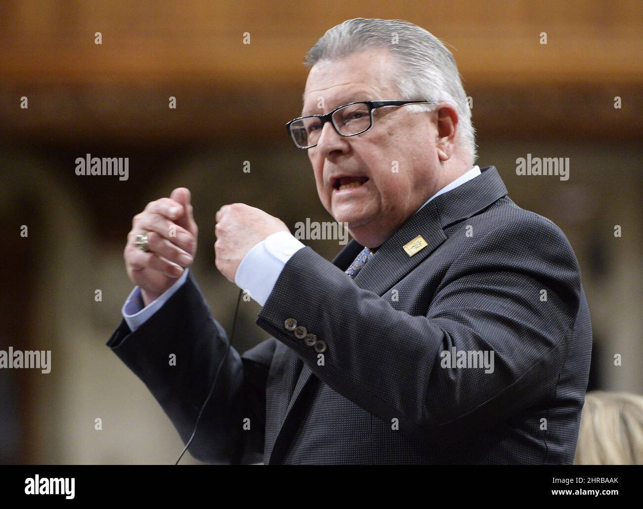 Public Safety Minister Ralph Goodale answers a question during Question ...