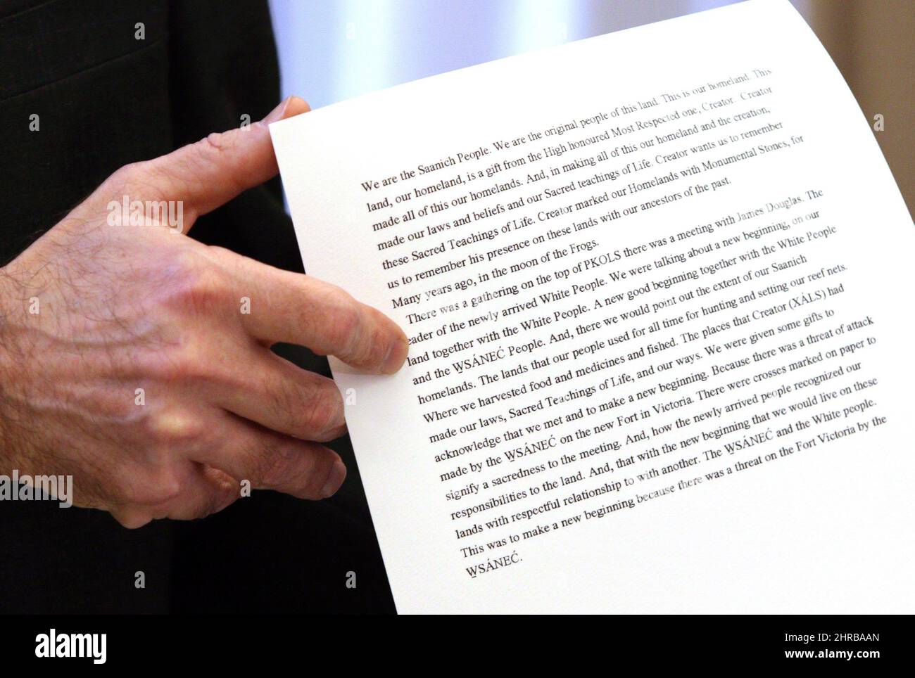 University of Victoria's department of history Dr. John Lutz holds the ...