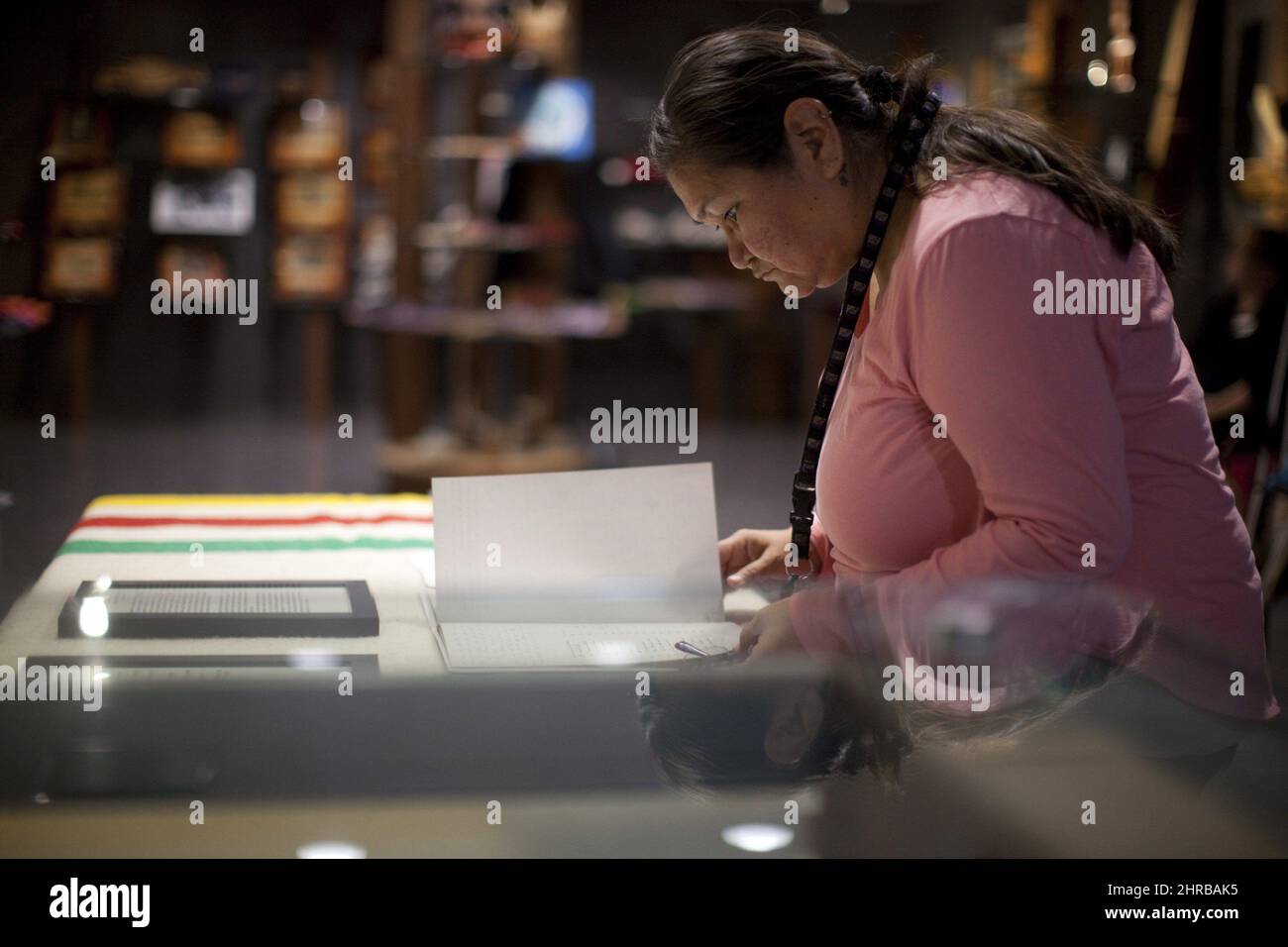 Diane Sam looks over the first-ever translation of the Douglas Treaties ...