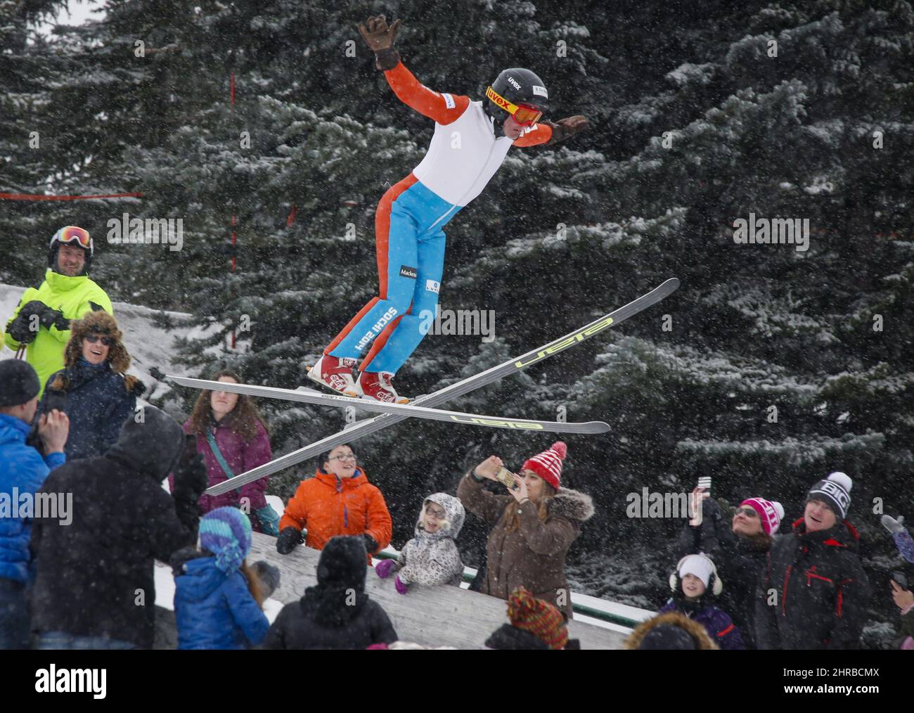 Michael Edwards, best known as "Eddie the Eagle," soars from the 70 ...