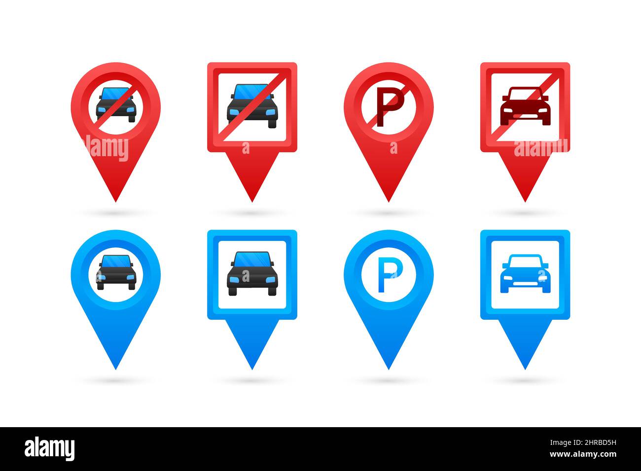 Parking sign, Parking zone map pin. Street road sign. Car park icon ...