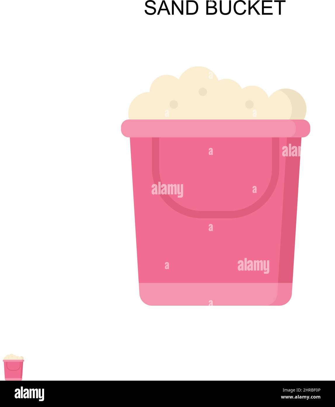 Child bucket spade Stock Vector Images - Alamy