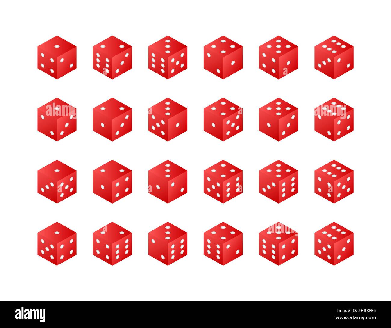 Board game die Stock Vector Images - Alamy