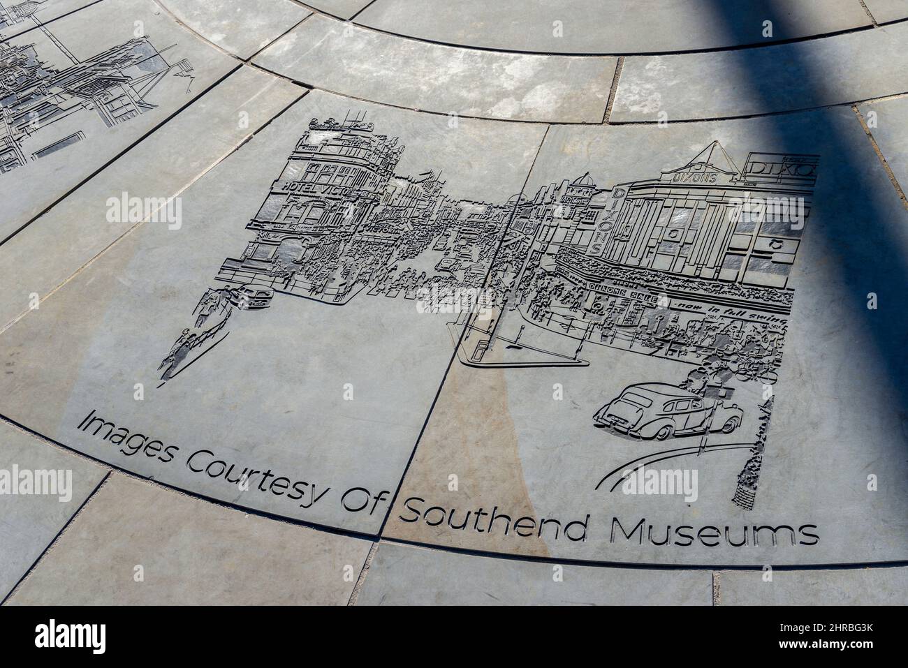 Newly unveiled wayfinding stone circle attraction at the top of the ...