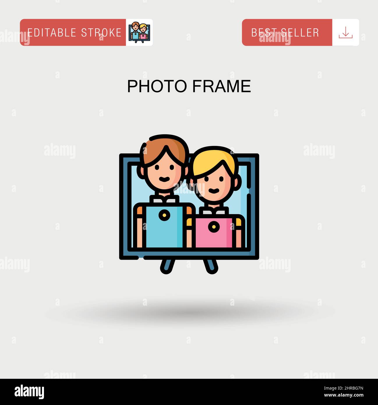Set photo frame shadow Stock Vector Images - Alamy