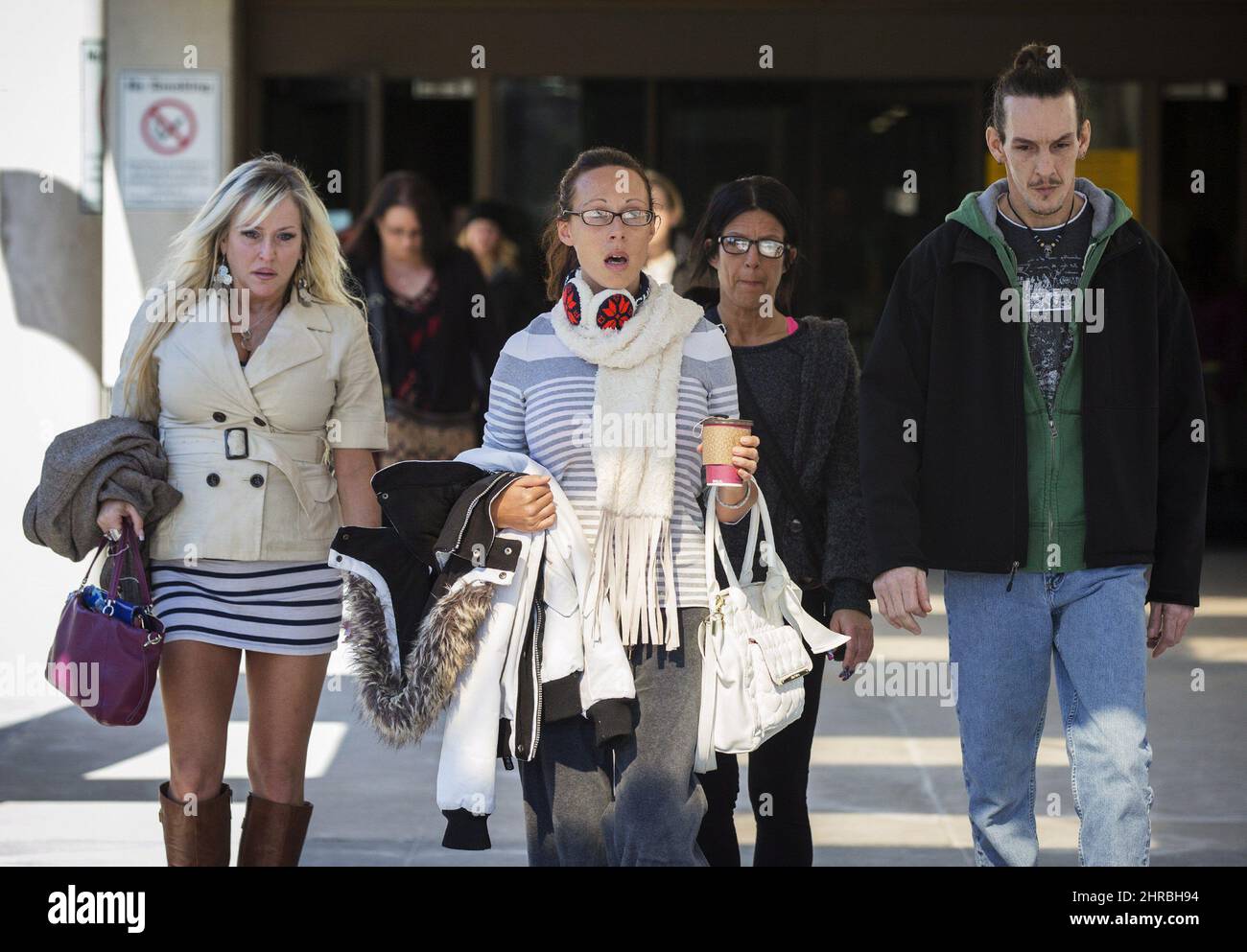 Supporters of Justin Kuijer leave the Robert S. K. Welch Courthouse in ...