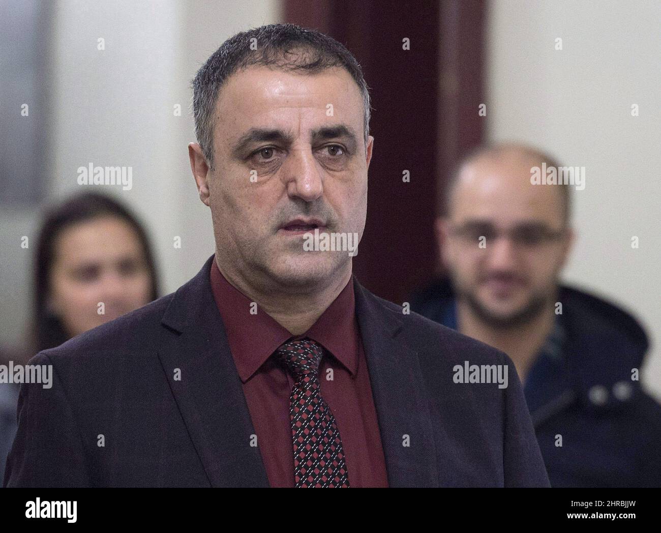 Maroun Diab, husband of Nova Scotia Justice Minister Lena Diab, arrives ...