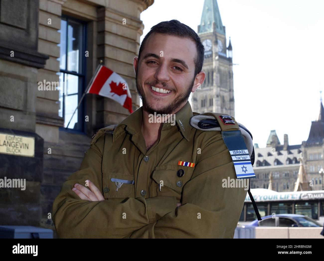 Shachar Erez, the first transgender officer in the Israel Defence ...
