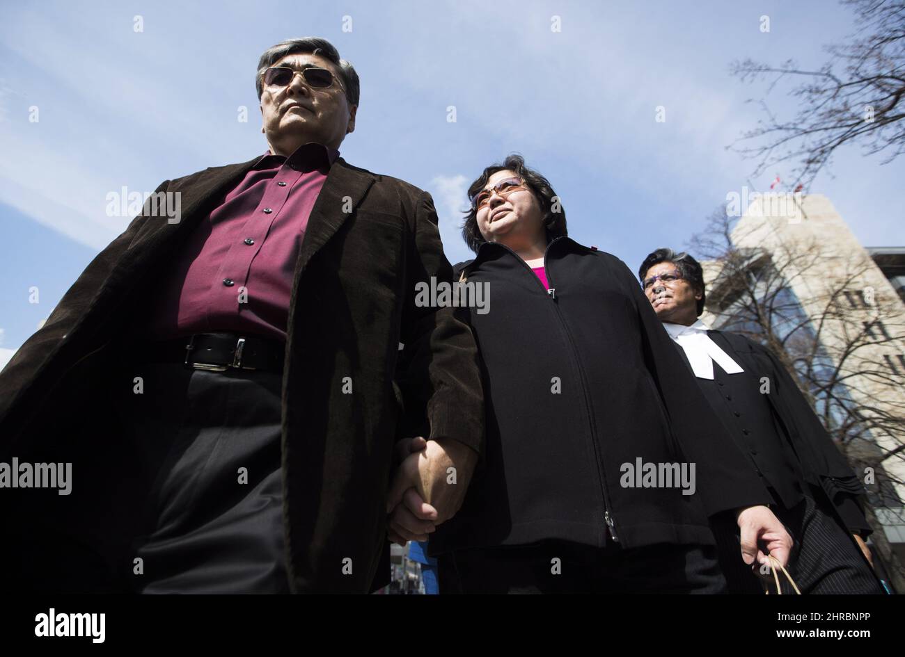 Akhmet Tokbergenov, left, and Dinara Tokbergenova, parents of alleged ...