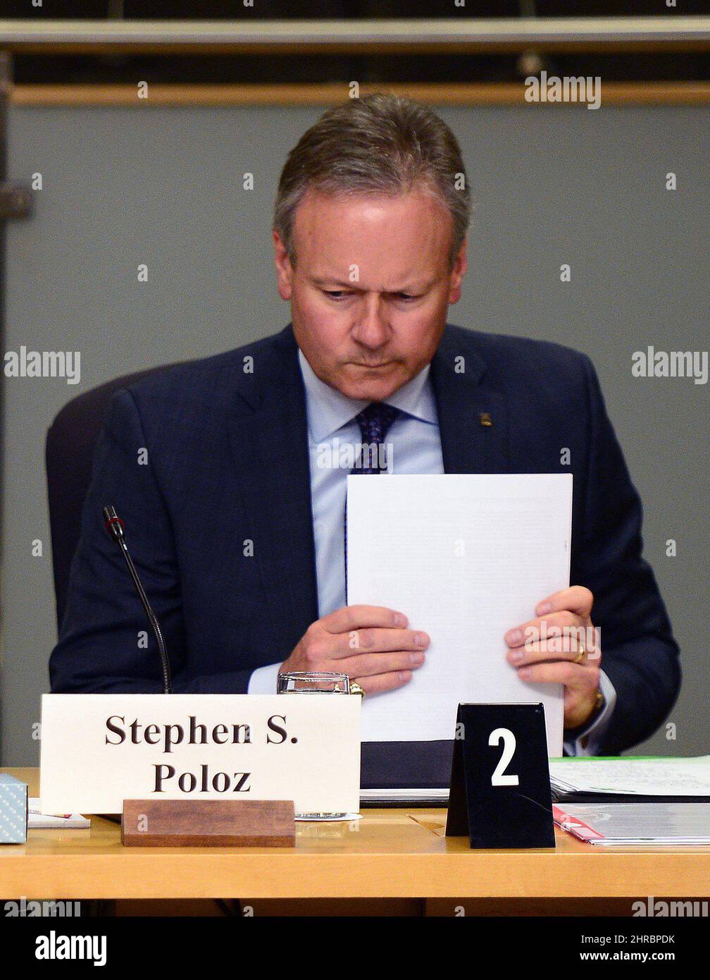 Bank of Canada governor, Stephen Poloz, appears at Senate banking ...