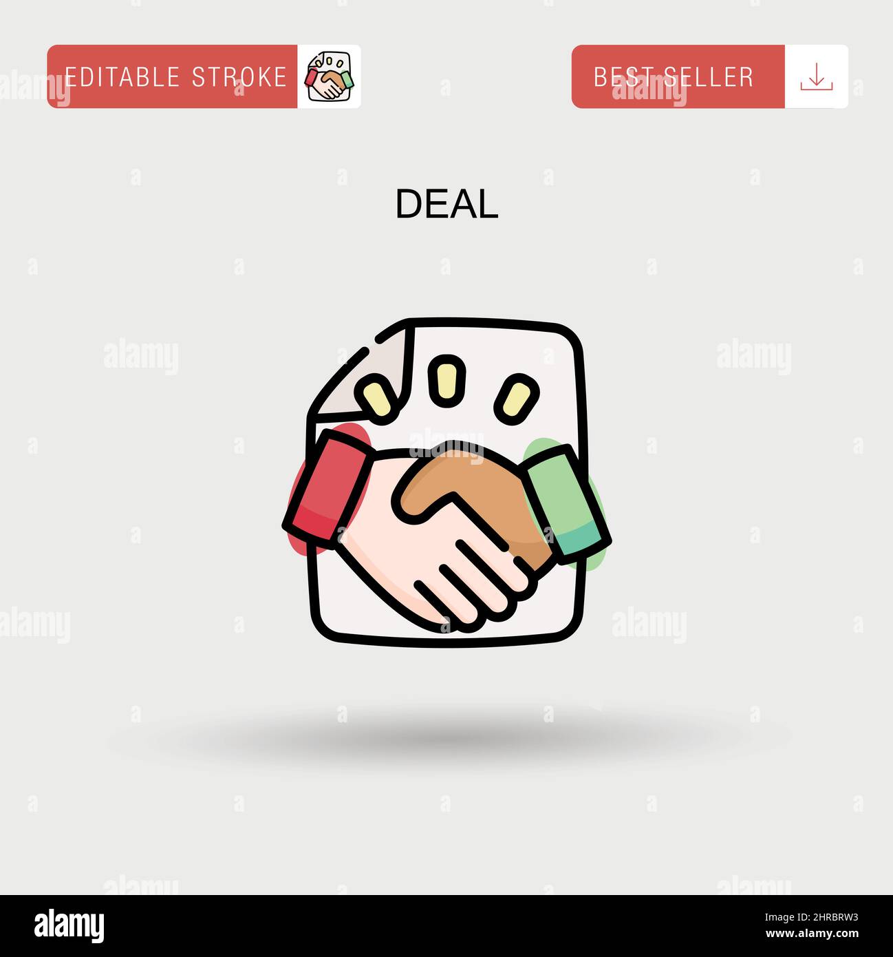 Deal symbol hi-res stock photography and images - Alamy