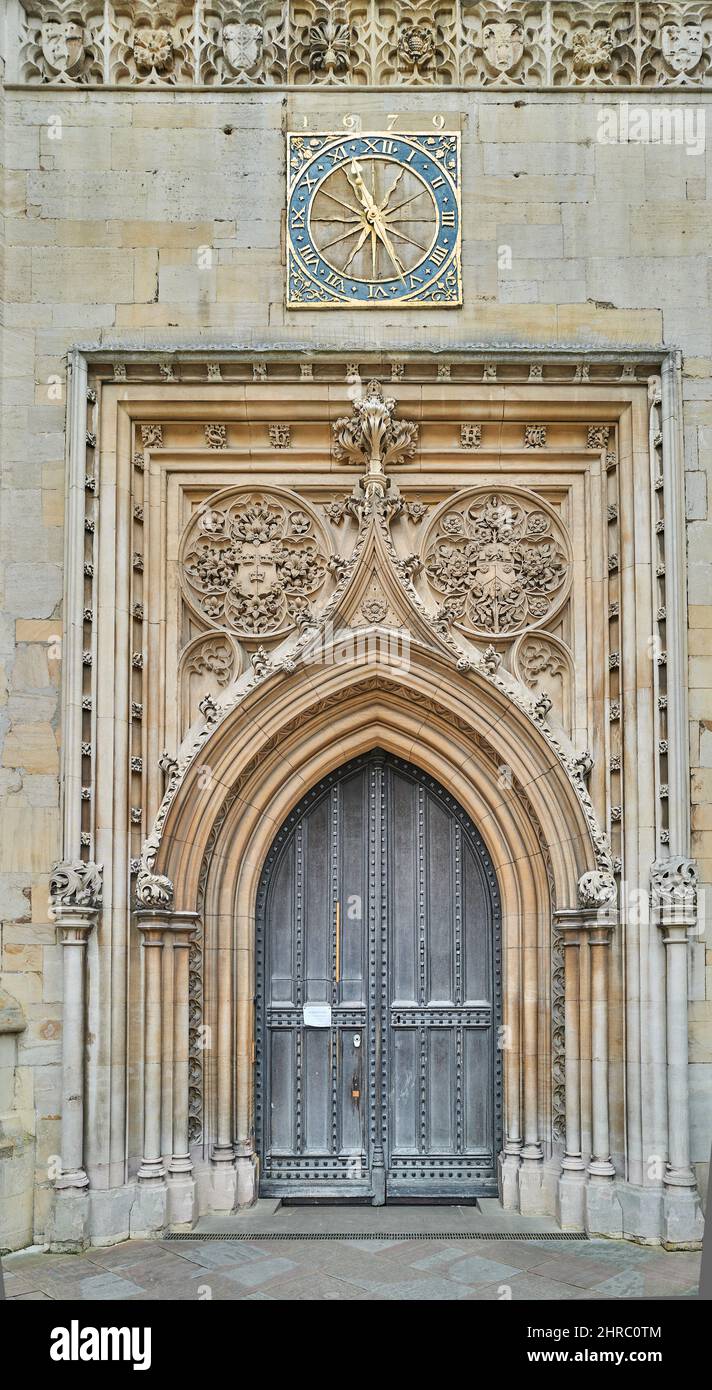 England britain uk gb cambridge university church great st mary hi-res ...