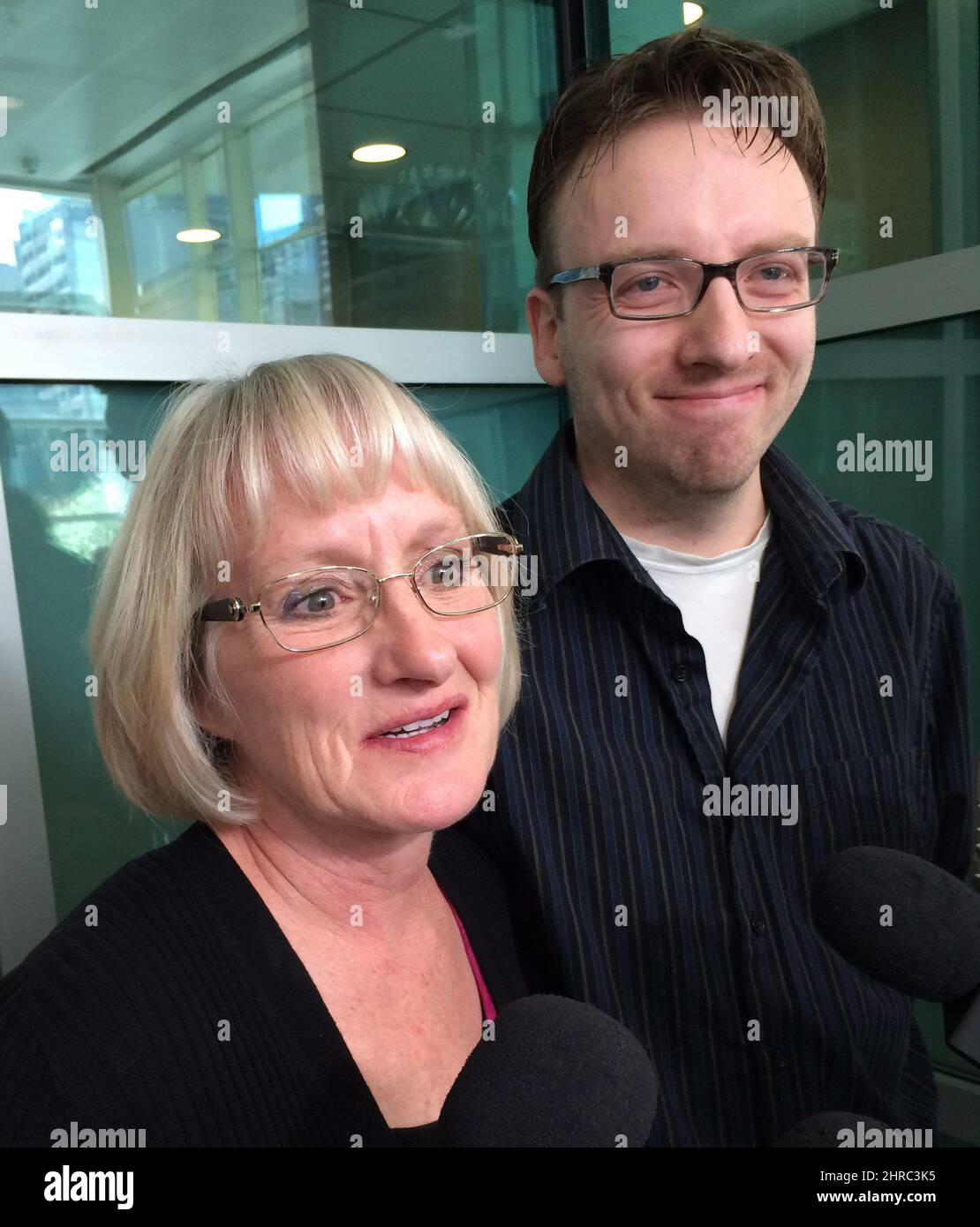 Lisa Mitchell's mother Peggy Mitchell and brother Ryan Mitchell react ...