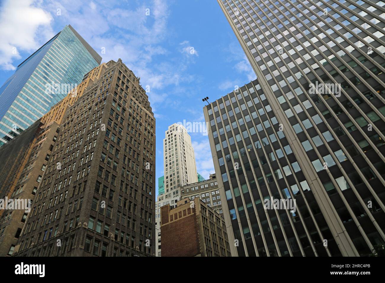 High buildings of Manhattan, New York Stock Photo - Alamy