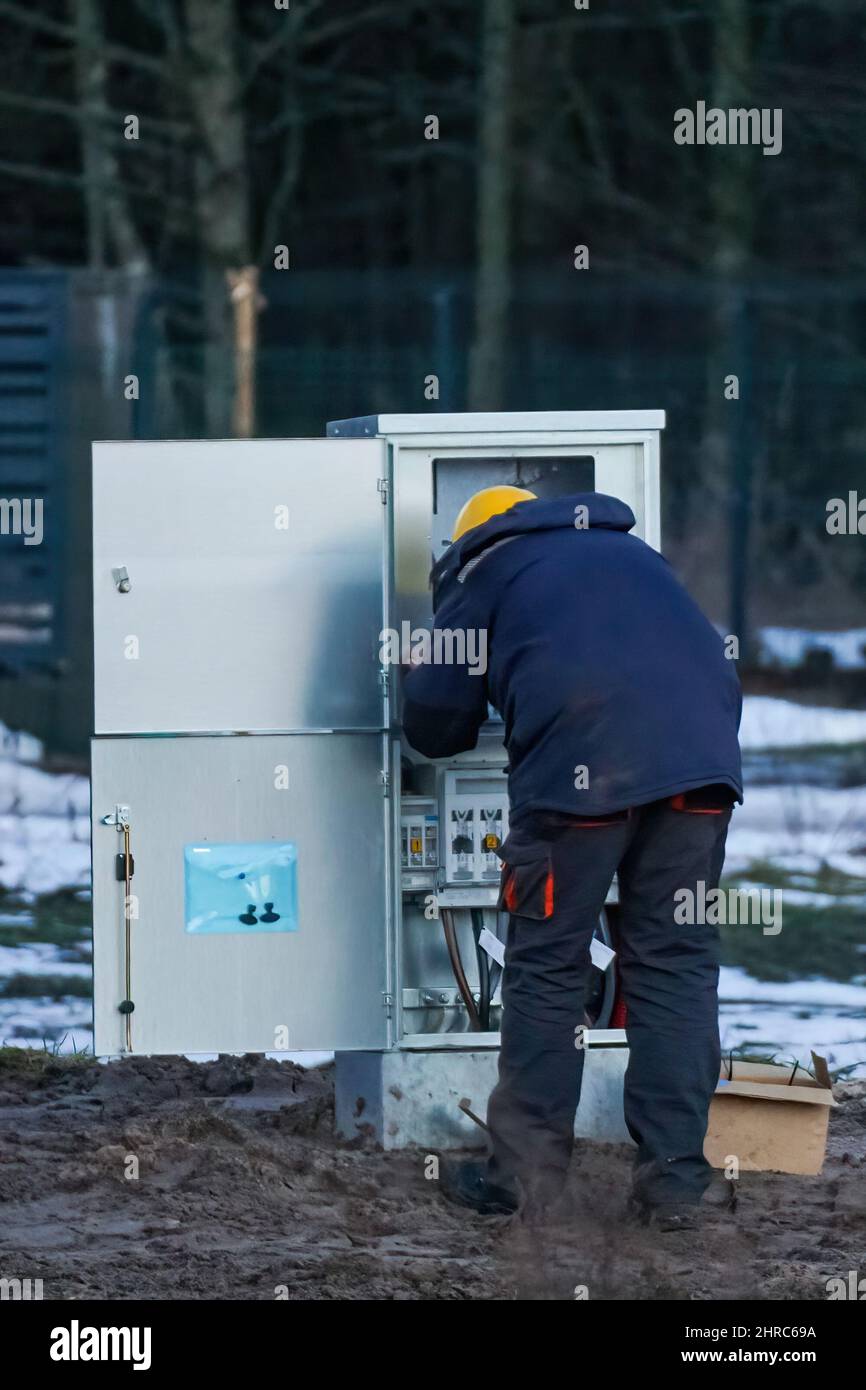 Electrical distribution board hi-res stock photography and images - Alamy