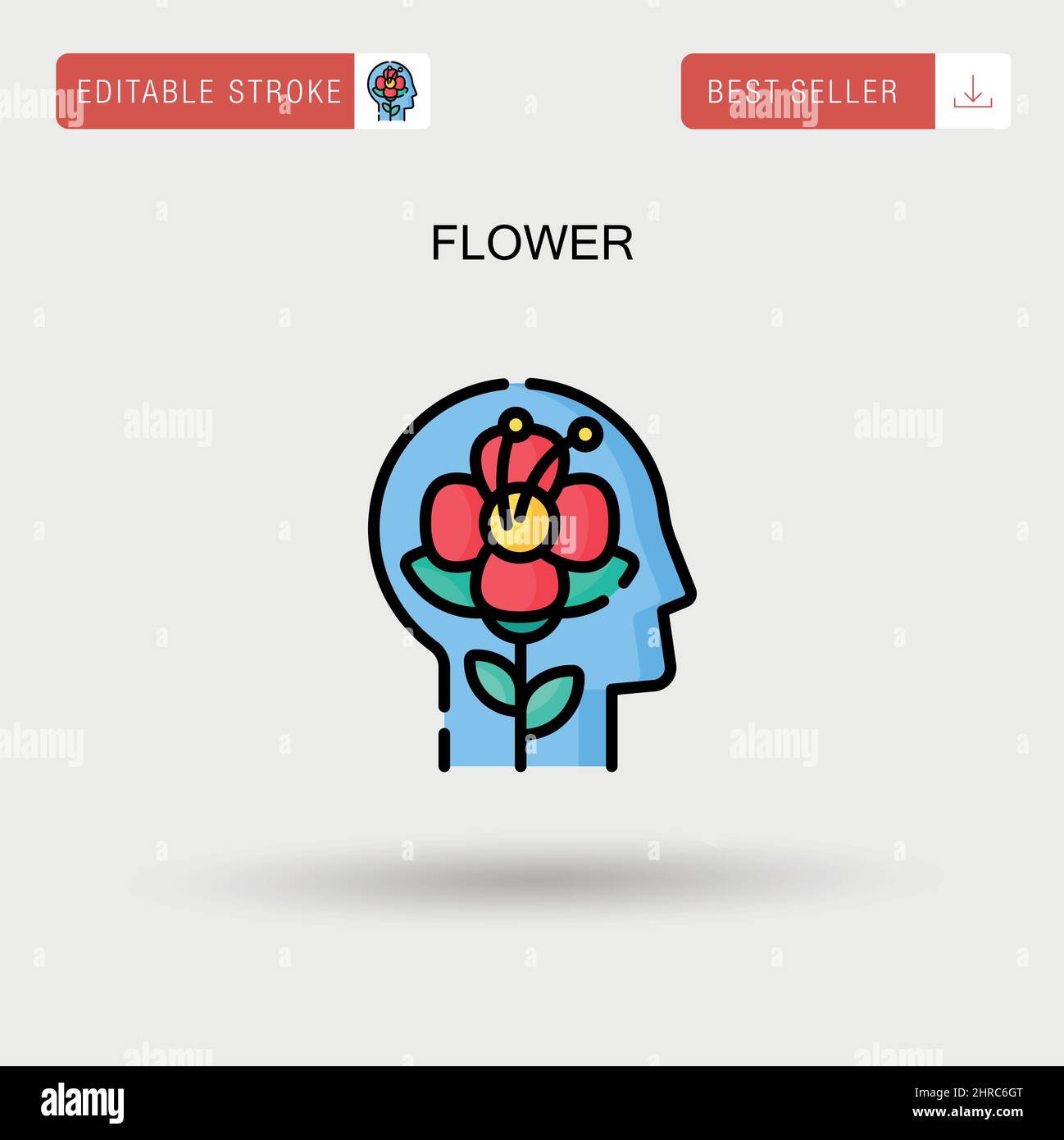 White wild flower close Stock Vector Images - Alamy