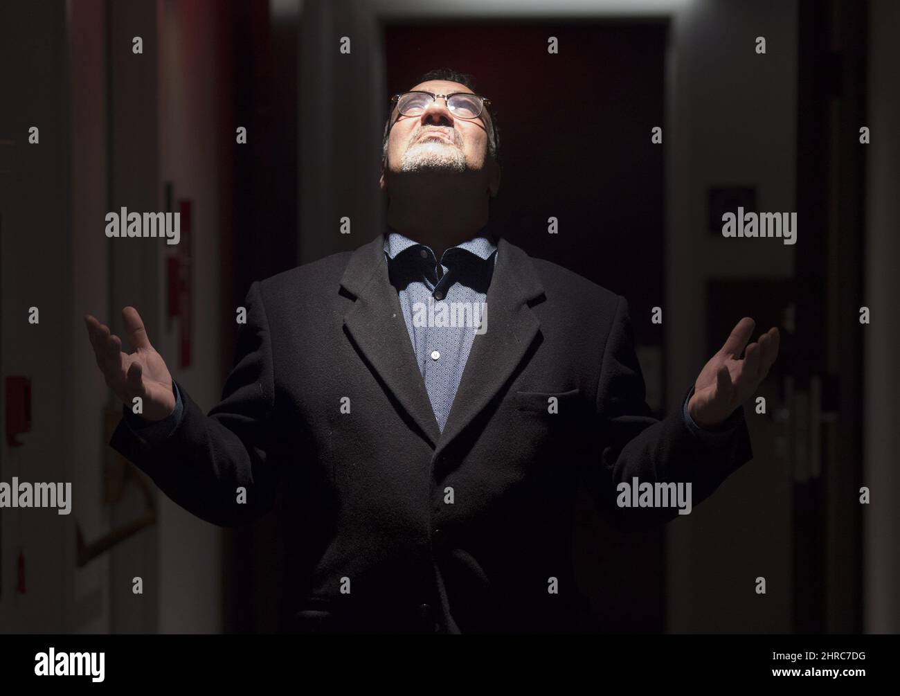 Actor Tony Nappo of the television show "Bad Blood, " poses in Toronto ...