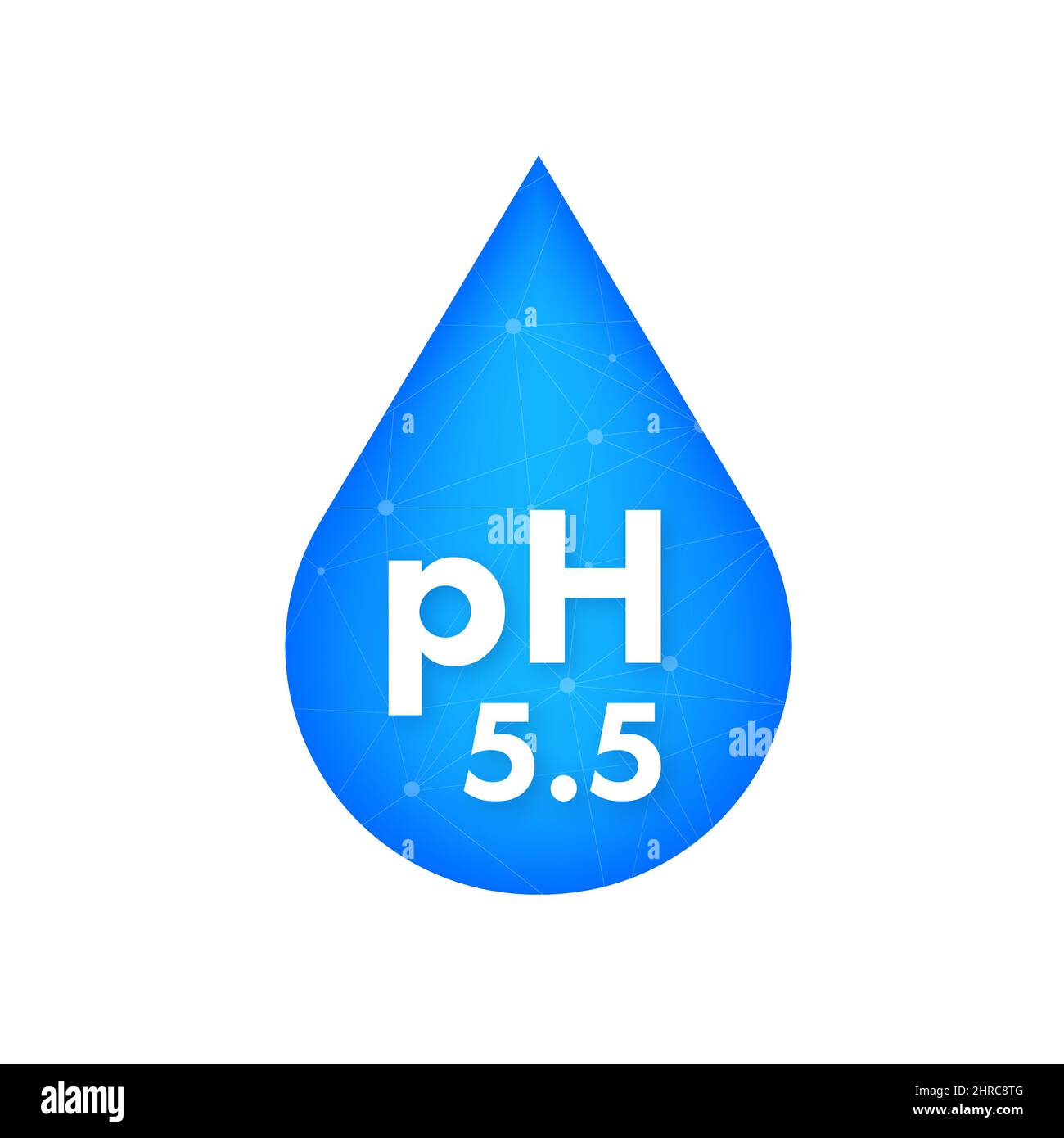 pH neutral balance badge, label. Neutral Ph Drop. Vector stock ...
