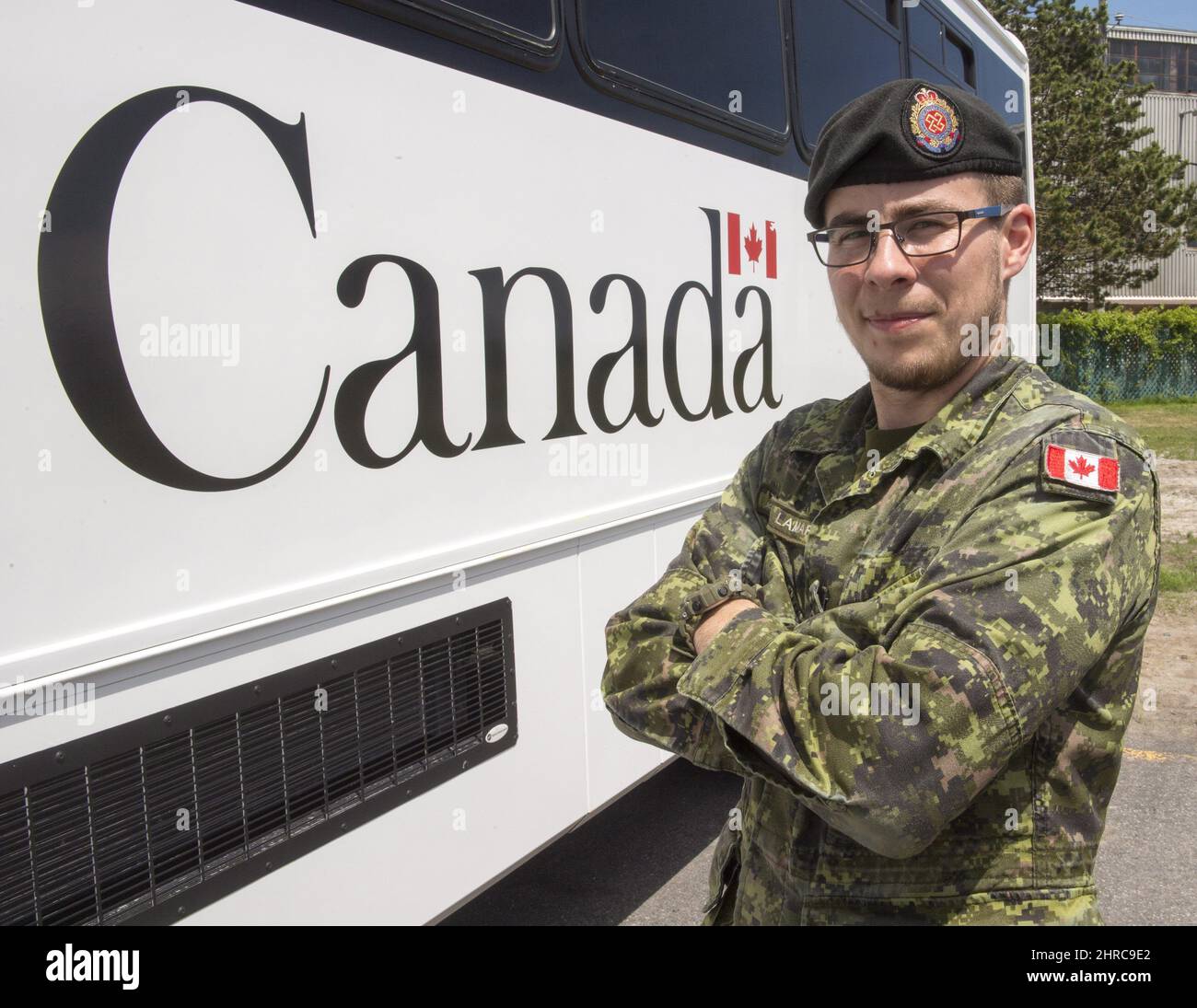 Cpl. Vincent Lamarre, a fully transitioned Canadian LGBT soldier, is ...