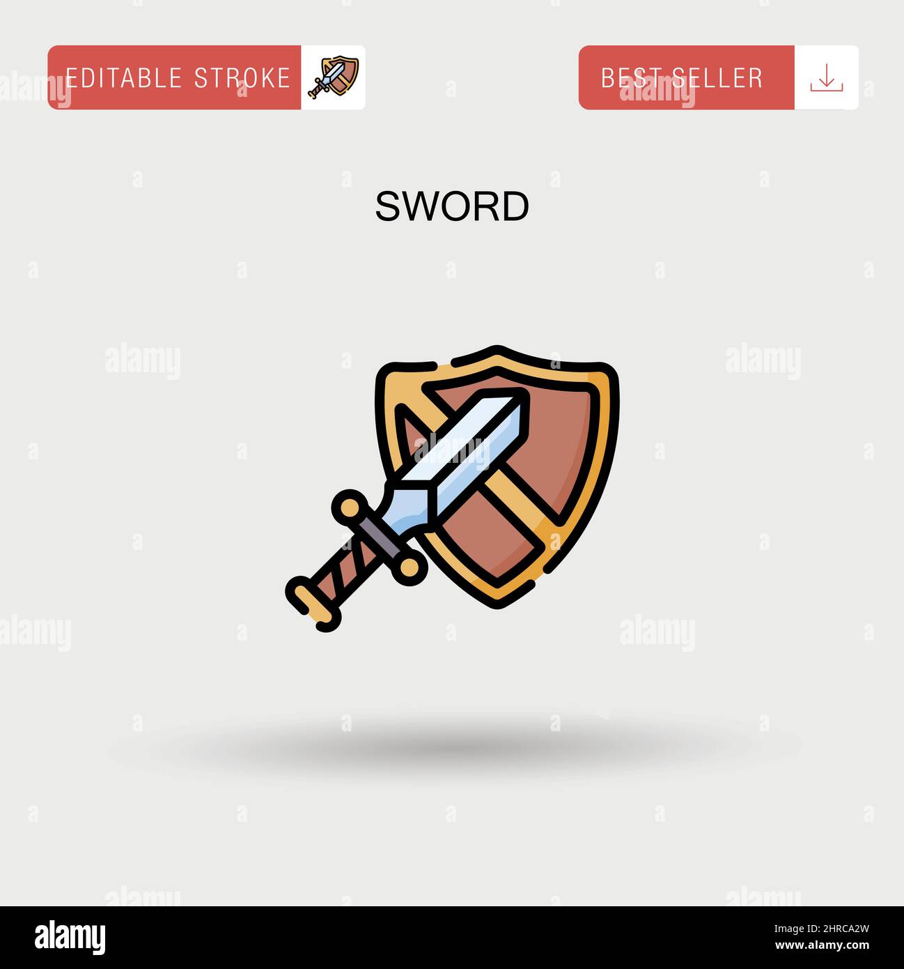 Double edged sword Stock Vector Images - Alamy